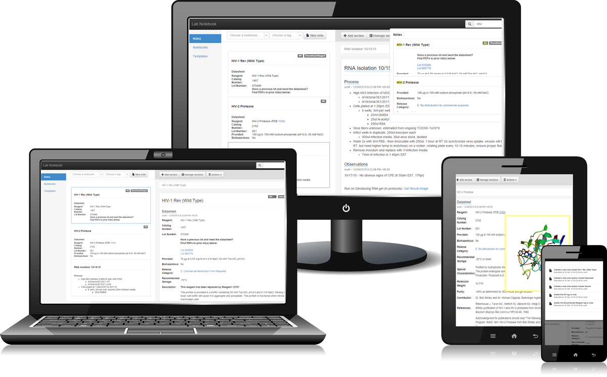 StackWave ELN - Electronic Laboratory Notebook