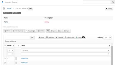 Using the Inventory Browser