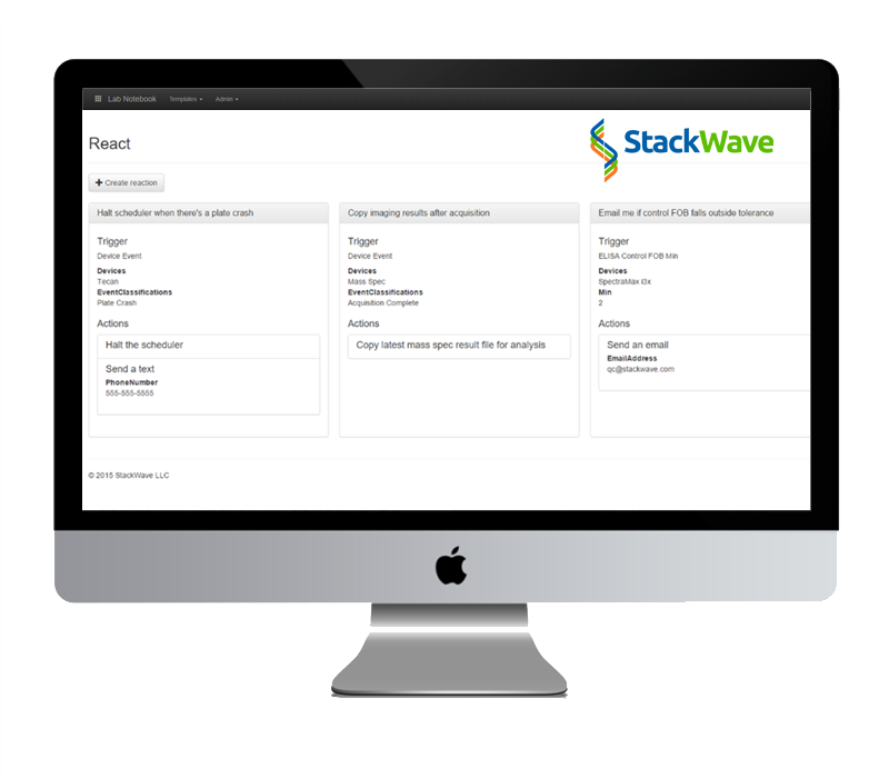 StackWave LabReact - React to your Events in Real Time