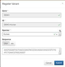 About Target, Genes, and Variants